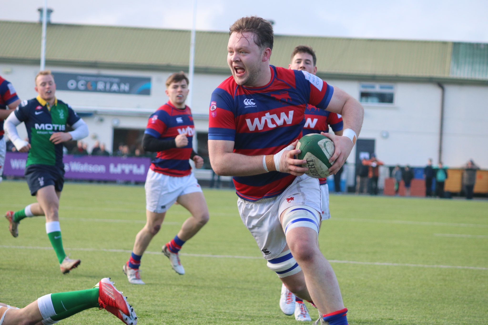 Clontarf 45 Ballynahinch 24 - Clontarf Rugby