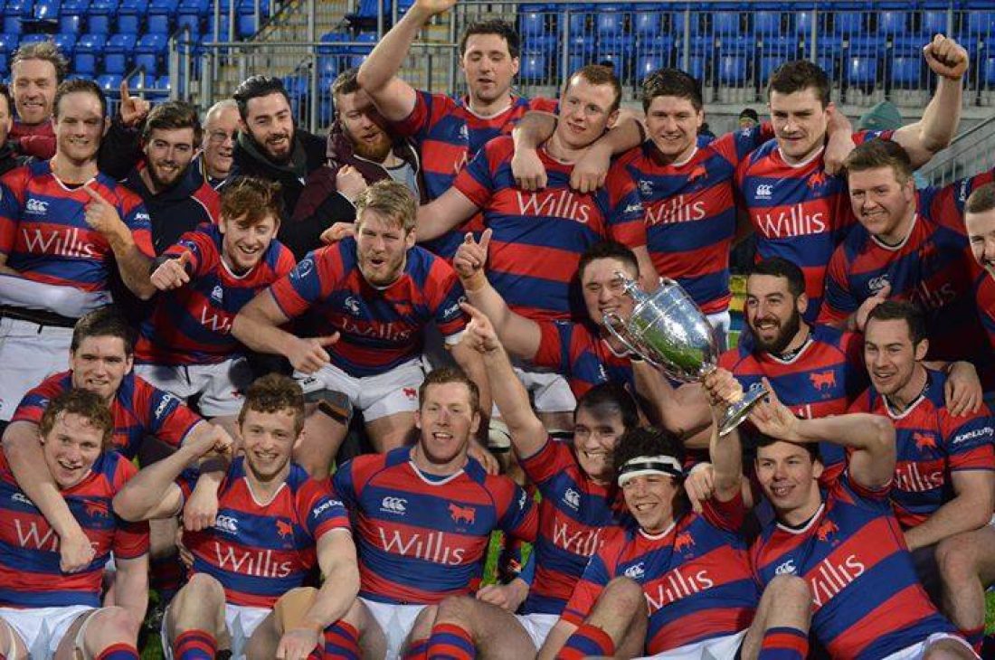 Clontarf 1st XV win the Leinster Senior Cup 32-28 against UCD ...